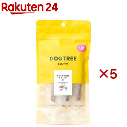 お店TOP＞ペット用品＞犬用食品(フード・おやつ)＞犬用おやつ(間食・スナック)＞犬用おやつ全部＞ドッグツリー やわらか乳酸菌スティック 鹿肉 犬おやつ (6本入×5セット)【ドッグツリー やわらか乳酸菌スティック 鹿肉 犬おやつの商品詳細...