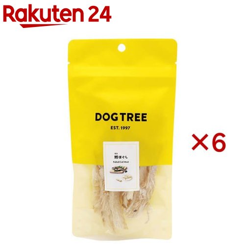 お店TOP＞ペット用品＞犬用食品(フード・おやつ)＞犬用おやつ(間食・スナック)＞犬用おやつ全部＞ドッグツリー 鱈ほぐし 犬おやつ (25g×6セット)【ドッグツリー 鱈ほぐし 犬おやつの商品詳細】●北海道近海の新鮮な鱈の身をじっくりと寒風...