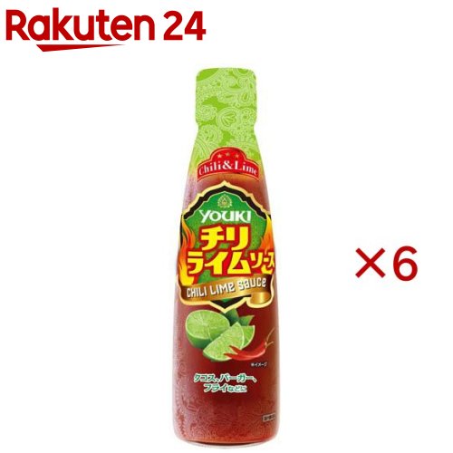 お店TOP＞フード＞調味料・油＞ソース類＞チリソース＞ユウキ食品 チリライムソース (200g×6セット)【ユウキ食品 チリライムソースの商品詳細】●マイルドな辛味にライムの爽やかな香りと酸味が効いたソース。●お好みでマヨネーズ・ケチャップ...