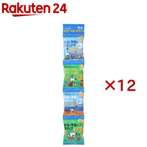 お店TOP＞フード＞お菓子＞スナック菓子＞スナック菓子＞メイシーちゃんのおきにいり お魚と海藻のスナック (4袋入×12セット(1袋あたり10g))【メイシーちゃんのおきにいり お魚と海藻のスナックの商品詳細】●国産大豆の大豆粉・おから粉に...