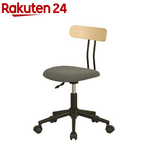 お店TOP＞ホーム＆キッチン＞インテリア＞椅子＞オフィスチェア＞弘益 プティ グレー PETIT-GR (1個)【弘益 プティ グレー PETIT-GRの商品詳細】●プライウッドの背に肌触りの良いファブリックを座面に使用しました。●キャスタ...