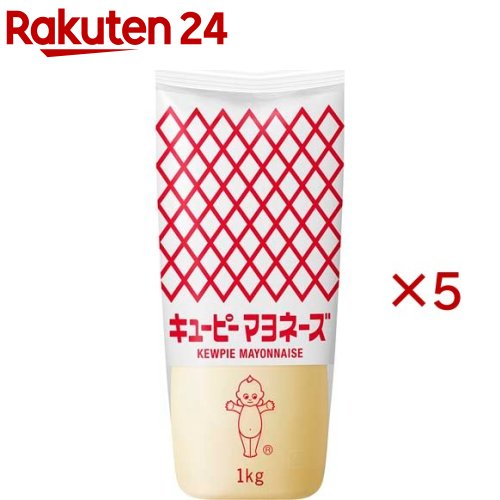 お店TOP＞フード＞調味料・油＞ソース類＞マヨネーズ＞キユーピー マヨネーズ (1kg×5セット)【キユーピー マヨネーズの商品詳細】●1925年の発売以来、日本で多くの方に愛用されてきたマヨネーズです。●マヨネーズの特長は独特の口当たりと...