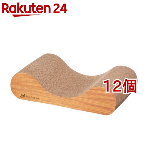 お店TOP＞ペット用品＞猫用品(グッズ)＞猫用デイリーグッズ＞猫爪とぎ(爪磨き)＞ミュー ガリガリソファー インテリア ミニ ティーブラウン (12個セット)【ミュー ガリガリソファー インテリア ミニ ティーブラウンの商品詳細】愛猫たちが...