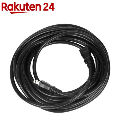 お店TOP＞家電＞情報家電＞電源タップ＞延長コード＞KOWA ソフトタイプ 延長コード FW098-7 12A 7m 2芯1口 日本製 ブラック (1個)【KOWA ソフトタイプ 延長コード FW098-7 12A 7m 2芯1口 日本製 ...