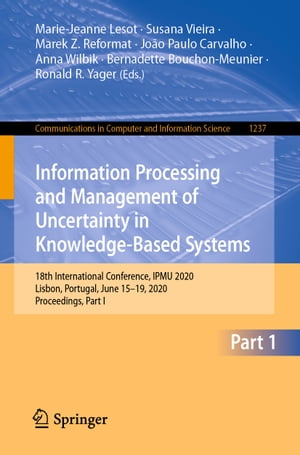 ＜p＞This three volume set (CCIS 1237-1239) constitutes the proceedings of the 18th International Conference on Informatio...