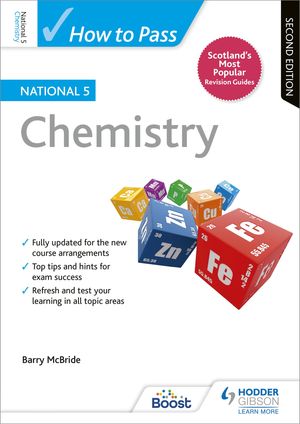 ＜p＞＜strong＞Exam Board: SQA＜br /＞ Level: National 5＜br /＞ Subject: Chemistry＜br /＞ First Teaching: September 2017＜br /＞ F...