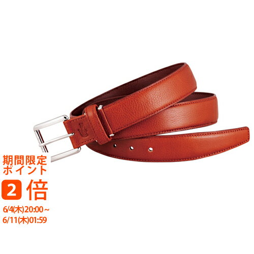 ギフト対応【送料無料】変わらぬ品質、心地よさ、丈夫さがコンセプト。■商品名：LACOSTE ベルト ブラウン■商品内容：商品30×1100mm、金具：ピン式、調整可（最大ウエスト約100cmまで対応）■材質：牛革■生産国：日本■箱：約125...