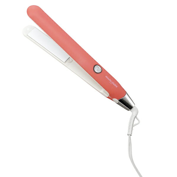 ギフト対応【送料無料】へアセットだけでなく寝グセ直しとしても活躍するストレートヘアアイロン。閉じた状態で収納できます。ショート・ボブの方もロングヘアの方も使いやすいサイズ感。■商品名：マリ・クレール ストレートヘアアイロン■商品内容：商品2...