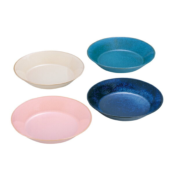 ギフト対応【送料無料】■商品名：ナチュラルカラー パスタ4P 197508■商品：商品φ205×38mm×4■材質：磁器■商品重量：1840g■生産国：日本■箱：箱220×220×90mmデザイン・内容等が変更になる場合がございます。結婚式...