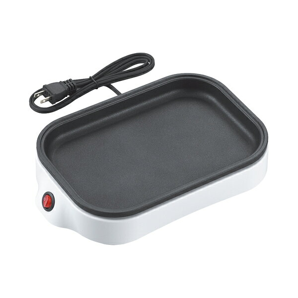 ギフト対応【送料無料】■商品名：コンパクトホットプレート YT-102■商品：商品283×185×69mm・AC100V-650W（50/60Hz）、コードの長さ約1.4m■材質：本体：ポリプロピレン、プレート：アルミニウム合金（フッ素樹脂...