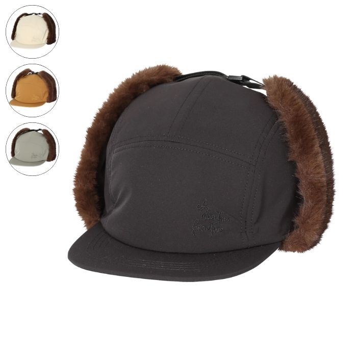 撥水生地を使用したスノーボーダーのためのファーキャップ ・オンスノーでも活躍してくれる撥水生地を使用 ・裏地はキルティング素材で暖かさをキープ ・後頭部にはフィットを調節できる絞り付き ・芯入りのツバで形状をキープ、またゴーグルとの相性も抜...