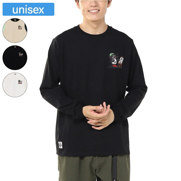 【アーティストコラボ】かせきさいだぁ氏描きおろしのデザイン「アラカルト2」を落とし込んだバックプリント入りロングスリーブTシャツ 〈デザイン〉 かせきさいだぁ氏描きおろしのデザイン「アラカルト2」をバックプリントに落とし込んだロングスリーブ...