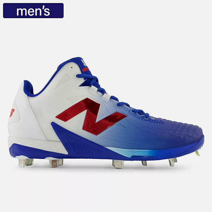 商品説明 カラー：FADED COBALT with NB 103 WHITE 幅（ウイズ）：2E　標準 投打の二刀流として唯一無二の存在である大谷翔平選手のために設計されたベースボールスパイク。打席、マウンド、走塁すべてにおいて高いパフォ...