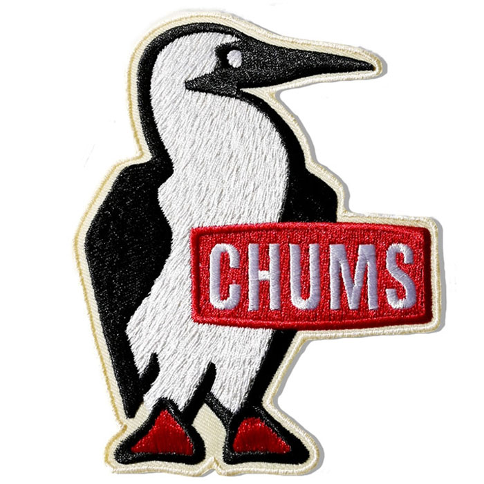 定番、ブービーバードのワッペン(大きめサイズ) CHUMS(チャムス)のマスコット、ブービーバードのワッペン(大きめサイズ)です。シャツやカバン、小物などお好きなところに貼ってカスタマイズを楽しんでください。 (ご使用上のご注意) ・裏面に...