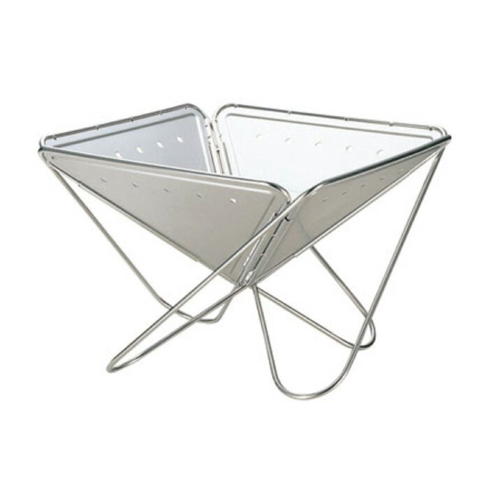 Lサイズよりひと回りコンパクトなタイプ。オプションも充実していて、様々な焚火料理が可能です。子どもに火を教えるきっかけとしても、焚火台は最適です。 ●サイズ:350×350×248mm ●収納サイズ:450×515×32mm ●材質:ステン...