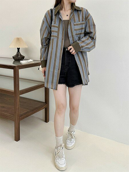 サイズ・容量"サイズ：M 着丈：約70/72cm 袖丈：約53cm 肩幅：約54cm バスト：約122cmL 着丈：約71/73cm 袖丈：約54cm 肩幅：約56cm バスト：約124cm■平置き採寸の為、若干の誤差が生じる場合がございま...