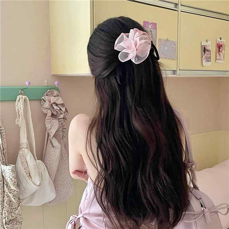 材料: メッシュ商品番号: F2025/3/10-1加工技術: ヘアピン分類: スプリングクリップORIGIN: Jinhua主な下流プラットフォーム: タオバオ,JD.COM,Kuaishou,Tmall,ドウイン色: ピンク,白,ライト...
