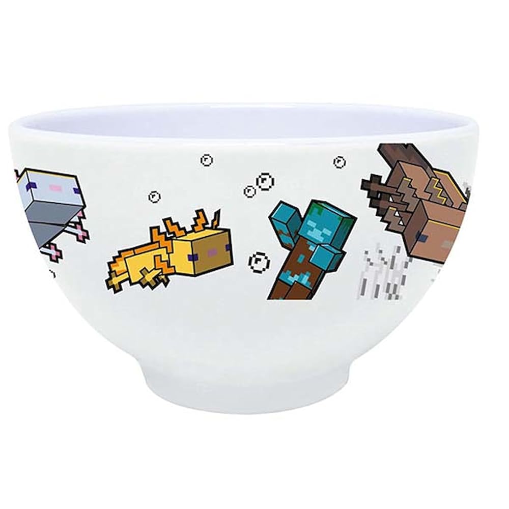 商品情報 商品の説明 Minecraftのメラミンボウルが登場。割れにくいので重ねて収納するのにとっても便利。 主な仕様 サイズ：約H6.6×W11.3×D11.3cm 素材：メラミン樹脂 耐熱温度：100℃ 耐冷温度:－30℃ 満水容量：...