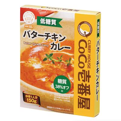 商品情報温度帯常温原材料名食品添加物：鶏肉（ブラジル産）、バター、カレールウ、トマトペースト、ごまペースト、脱脂粉乳、ガーリックペースト、カレーパウダー、チキンシーズニング、食塩、ソテーオニオン、香辛料、しょうがペースト、ココナッツミルクパ...