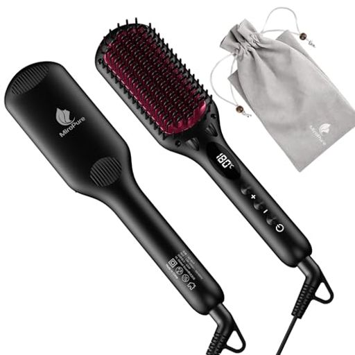 ヘアスタイリング 桜【SNS超人気商品】世界中で販売され、多くのソーシャルメディアのインフルエンサーにご愛用いただいている、絶対に失敗しない最強のストレートブラシです。美容系YouTuberのnanakoななこ様も愛用されており、その実力は...