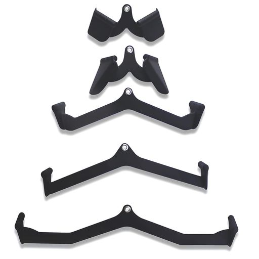 【高品質素材と耐久性】当ラットバックハンドルセットは、PVCと鋼板を採用し、浸塑処理を施しています。丈夫で変形しにくく、長期間の使用にも耐えられます。汗や湿気に強く、滑りにくい表面で安全なトレーニングをサポートします。 【多様なグリップデザ...