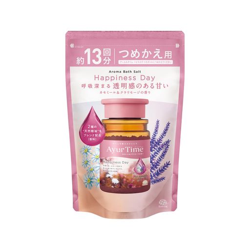 リラクシングアロマテラピー 「わたしを整えるひととき」奥深く繊細な香りに包まれる、呼吸深まるようなひとときを。2種の天然精油を厳選し、調香師がこだわってブレンド配合した、奥深く繊細な香りのバスソルトです。