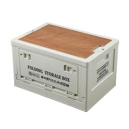 【蓋付き収納ボックス】:実用的で美しいイミテーション木製蓋は、スナックやドリンクを置くテーブルとして使用でき、頑丈で安全な構造設計により、収納ボックスは長期間の使用でもその形状を維持できます。ピクニックの道具や家具を効率よく便利に収納でき、...