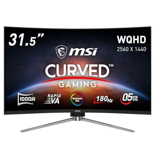 ゲーム ●画面サイズ:31.5インチ●アスペクト比:16:9●WQHD(2,560 x 1,440) ●最大リフレッシュレート:180Hz●応答速度:0.5ms(GTG、最小値)●パネル駆動方式:RAPID VA●表面タイプ:ノングレア ●...