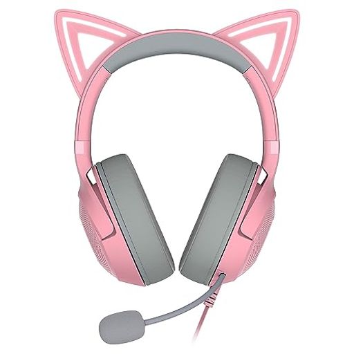 ゲーミング Razer Chroma RGB 対応の個性的なネコミミが特徴の有線ヘッドセット「Razer Kraken Kitty V2」の登場です。配信時に反応するライティングとクリスタルクリアなマイクを備え、個性を主張しながら視聴者を魅...