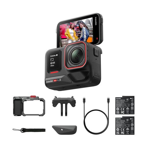 新鮮な外観、昔ながらのスタイル:ストリート撮影グリップキットで目立たせよう。Insta360 Ace Pro 2 が街撮りや都市旅行に最適な究極のツールに変身します。快適に保持できるグリップ、保護を強化する万能フレームとリストストラップ、装...