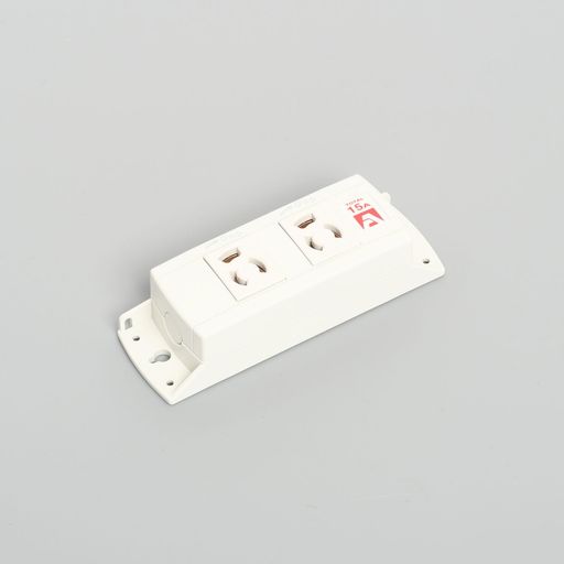 定格:125V・抜止形2ヶ 色:白