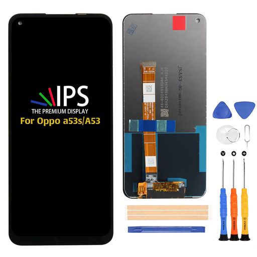 携帯電話の修理 🎁【対応機種】:For OPPO A53/A53s 6.5 インチ CPH2127 CPH2131 CPH2139 CPH2135 モデルに対応 交換修理用液晶パネルセット。ご購入した前にご端末のモデルをご確...