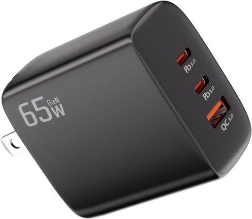 【幅広い互換性】65WUSB-C充電器は、MacBookPro14’’2021(M1Pro)、MacBookPro13、MacbookAir2020、iPadPro、iPhone15、14、13、12、11Pro、XS、XR、8、7Plus...