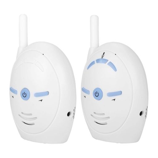 【多機能設計】データの暗号化とボリューム制御をサポートします。マッチング、プラグアンドプレイが簡単です。安定した伝送信号を備えた2.4GHzワイヤレスデジタル伝送。 【マイクとスピーチ付き】ベビーモニターはマイクとスピーチを内蔵した双方向ト...