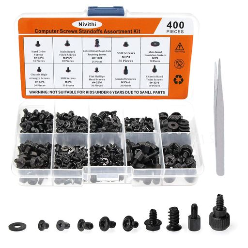 耐久性抜群の炭素鋼製PCネジセット:このPCネジセットは、サビに強く耐久性に優れた炭素鋼素材を採用しています。ノートPCネジやパソコンの精密部品にも安心して使用でき、繰り返しの取り外しにも耐え、長期間にわたって安定した性能を発揮します。 豊...