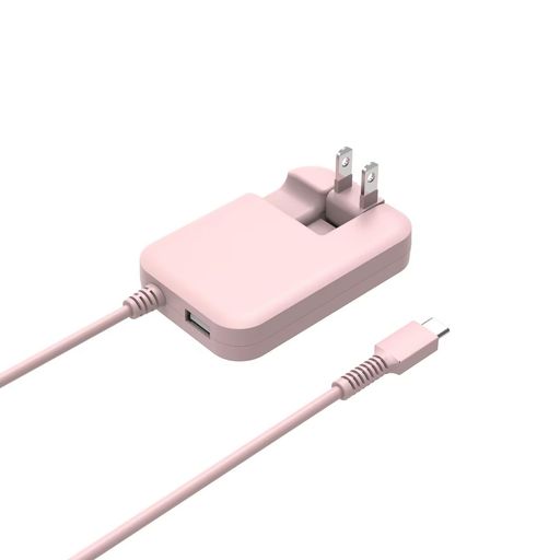 ▼【ケーブル一体型USB-C充電器】TypeCケーブル一体型でACアダプタがついているため、バッテリーがなくなってしまった場合すぐに充電ができます。USBType-CケーブルとUSB-Aポートの合計2つ出力を搭載し、GaN(窒化ガリウム)を...