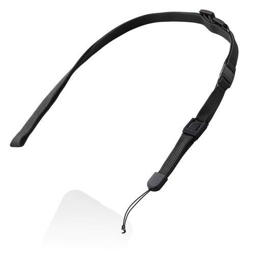 長さ:全長:約560mm(松葉部含む) カラー:ブラック 首に装着してスマートフォンの落下を防ぐ、伸縮素材を使用したネックストラップ 先端ストラップ部分を外すとフィンガーストラップにもなる2way仕様のストラップ やわらかい伸縮素材を使用し...