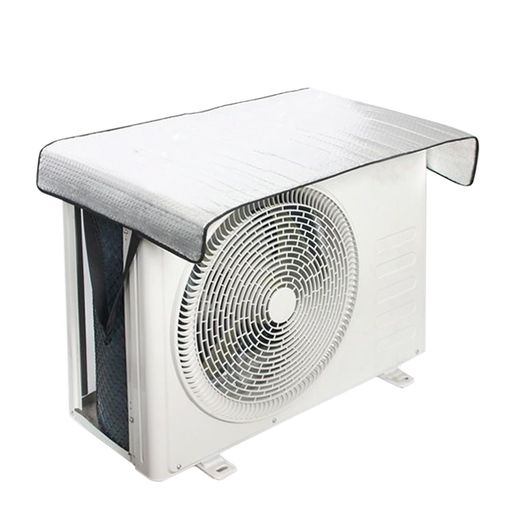 【幅広い用途】:(1枚入室外機カバーのサイズ:約94x45cm)室外機日除けカバーのサイズが大きくなり、以下の奥行約46cmX幅約94cmサイズに適応ています。大型・小型エアコン室外機どちらも使用可能。 【3層構造】:省エネ、節電:エアコン...