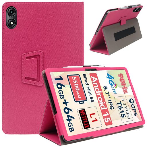 【対応機種・アフターサービス】スマホケースは BNCF Bpad Mini SE/CHUWI AuPad Mini の機種に適用されます。強化ガラスは精密な開口加工と円弧エッジ処理を施しており、デバイス本体と優れた一体感を形成できます。※ア...