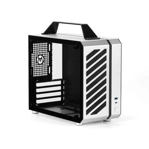 MATX極小ボディ革命13.2Lの超小型設計でMATXケースの省スペース性を再定義。 耐久性のあるビルド:アルミニウム合金製、このケースは頑丈で信頼性の高いです。お客様のコンポーネントに優れた保護を提供し、pc愛好家の長期的な投資を保証しま...
