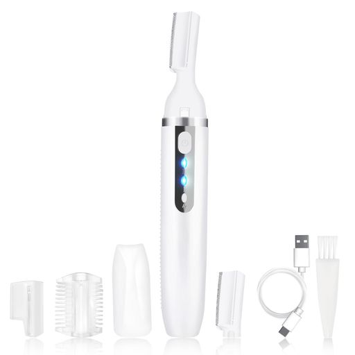 アウトライン 【便利なUSB充電式眉毛シェーバー】他のよく電池交換必要の乾電池式眉毛シェーバーと比較して、USB充電式眉毛シェーバーにアップグレードしました。リチウム電池を内蔵し、USBケーブルで簡単に充電できます。電池交換の手間を省き、環...