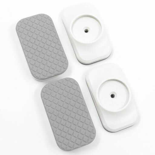 【商品仕様】材質:ABS+TPR、パッド横の約9cm、縦パッドの約5cmパッドの内径約4.1cm、厚さ約1.8cm 【取付簡単】取付の工具が必要なく、壁を傷つけなくてゲートの取付ボルトをウォールセーバーの穴にはめ込むだけで完成します。 【デ...