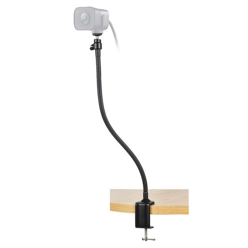 StreamCamウェブカメラスタンドヘッド:ウェブカメラの1/4''-20ネジ穴を接続する1/4''-20ネジ付きボールヘッドアダプター; StreamCamウェブカメラフレキシブルアーム:最大約64cm/25インチまで拡張でき、ご要望に...