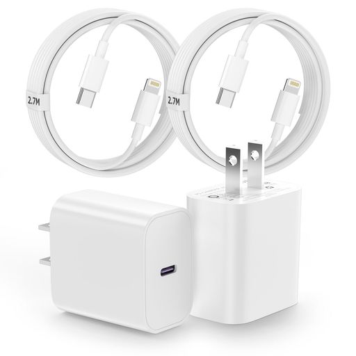 ⚡【20W急速充電器Type-Cアイフォン充電器もPD対応】:本製品はUSB-C急速充電器&amp;Phone充電ケーブルとのセットです。当社のType-C充電器はUSBPowerDelivery3.0の充電技術を採用して、最大3Aまでの高...