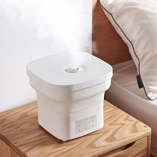 ✅【折りたたみ型のタンク】使用時にタンクを広げて、お部屋を加湿します。コンパクトサイズで水を4Lまで補充が可能、水が無くなった場合はタンクを取り外して給水するか、タンク内に水を入れるだけでOK。使用後はタンクをたたんで、コンパクトに収納する...