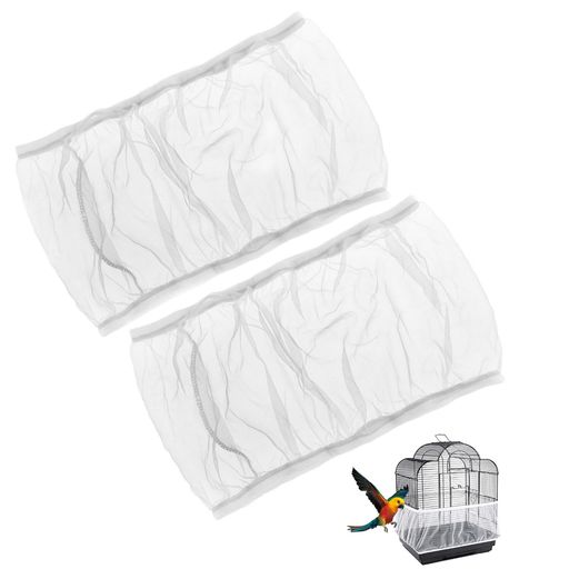 ✔【便利性】餌、羽、糞、尿、等の飛び散り汚染防止効果があり、掃除も楽に行える飼い主さん必見のアイテムです。 ✔【サイズ】中:円周:約88-166cm高さ:約29cm大:円周:約106-210cm高さ:約32cmニーズによりサイズ選択可能です...