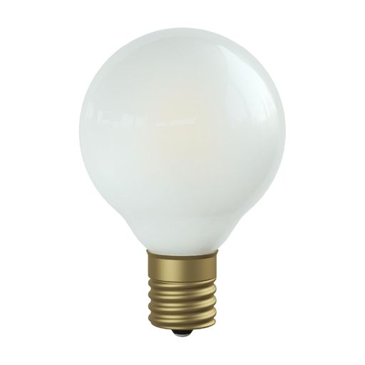 フロストは電球の中心から少し光源部分(LEDフィラメント)が透過しており点灯時に中心部分から外側にかけて綺麗なグラデーションのかかった灯りを演出します。 ガラス部が丸い形状のフィラメント電球です。 Φ35~Φ125までのサイズラインナップが...