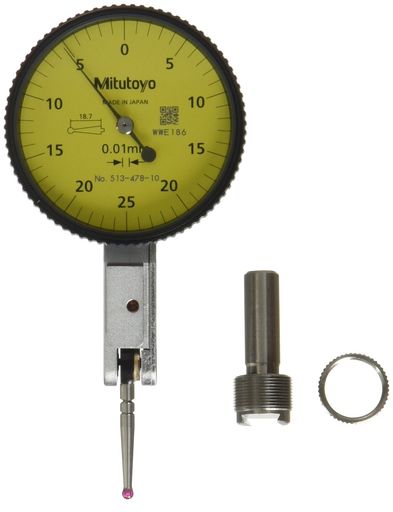 目量:0.01mm 測定範囲:0.5mm 目盛仕様:0-25-0 広範囲行き精度:5μm 隣接誤差:5μm 戻り誤差:3μm 繰り返し精度:3μm 測定力:0.3N以下