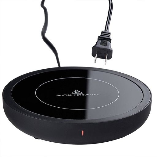 【3段階の温度設定】このコーヒーマグカップウォーマーは、36ワットの大電力で3段階の温度を選択可能です。インジケーターランプは3色の光を表示します。このヒーターがあれば、午前中の間ずっと暖かいコーヒーを飲み続けることも、2時間ほどうたたねを...
