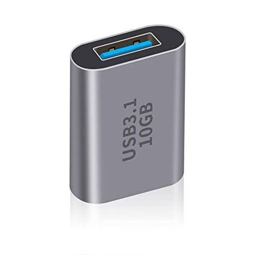 ノートパソコン、PC、携帯電話。 高速充電対応USBCtoUSBメス変換:標準USB3.1Gen2は高速充電をサポートし、最大100Wの電力供給をサポート、5A3Aの充電電力でデバイスに高速充電速度を提供します。 高速データ転送とマルチメデ...